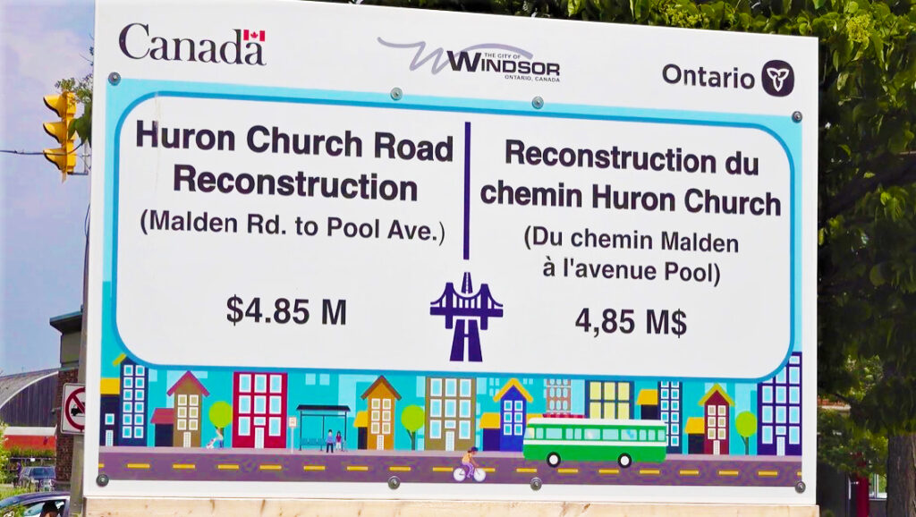 Windsor's Banwell Road receiving $2.5 million in improvements - Ontario ...