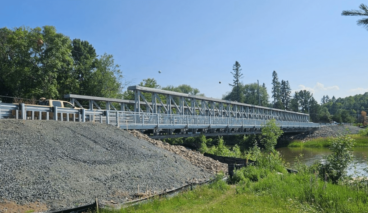 Rapid bridge installation lessens detour time for first responders in ...
